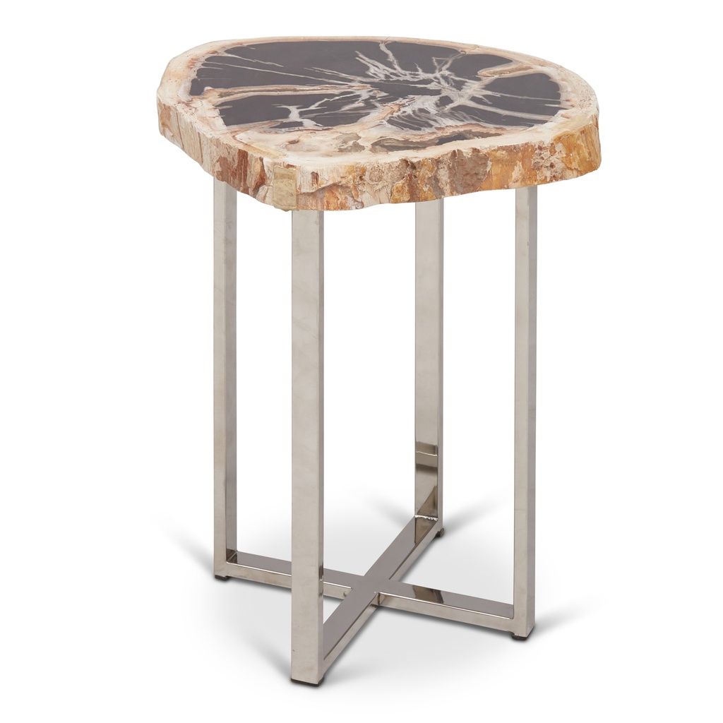 Eliza End Table - Natural Dark | Urbia Imports